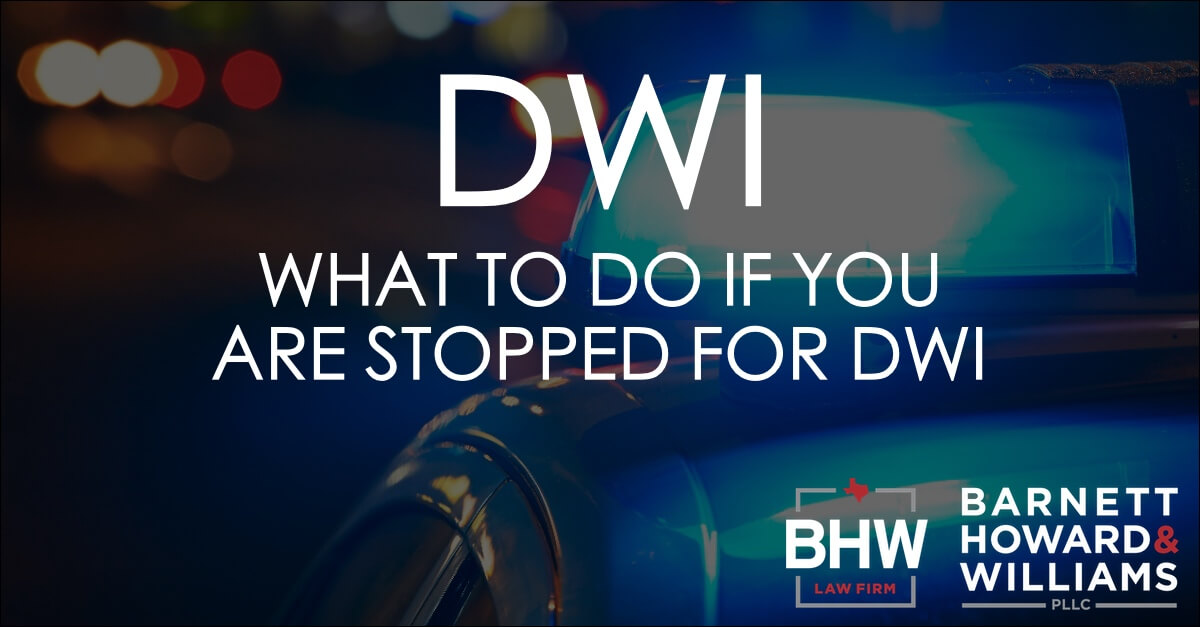 Fort Worth Criminal Law & Personal Injury Blog | BHW Law Firm